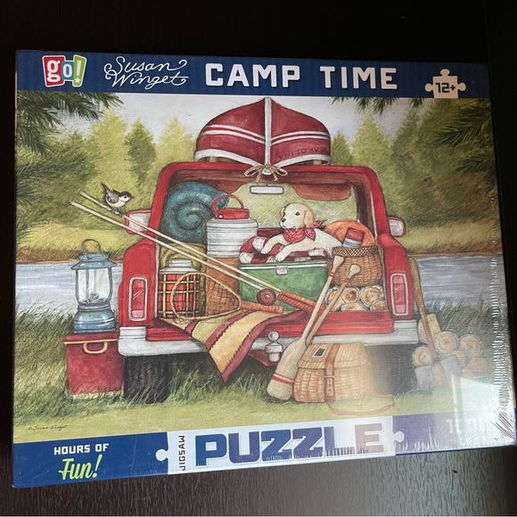 Games | New Susan Winget Camp Time Puzzle | Poshmark